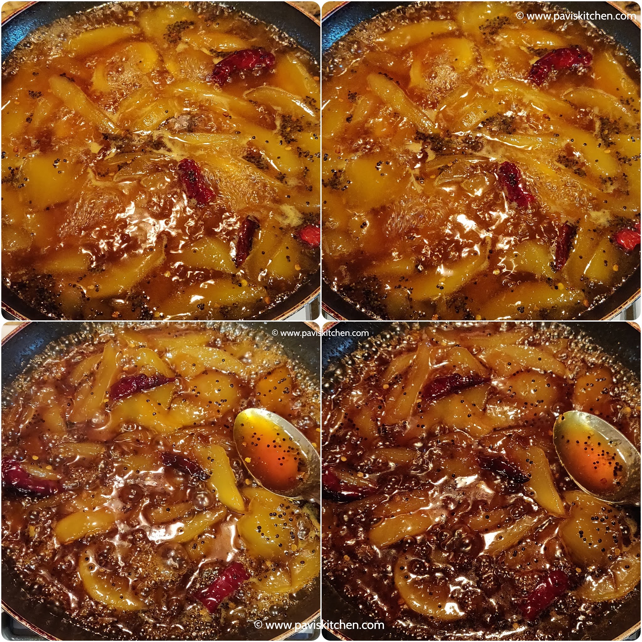 Raw mango pachadi | Sweet mango pachadi | Mangai vellam pachadi recipe