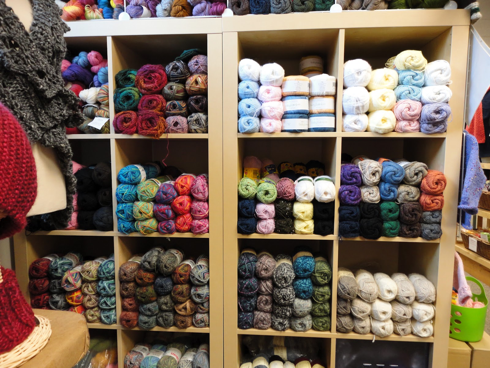 Wool shop rearrange