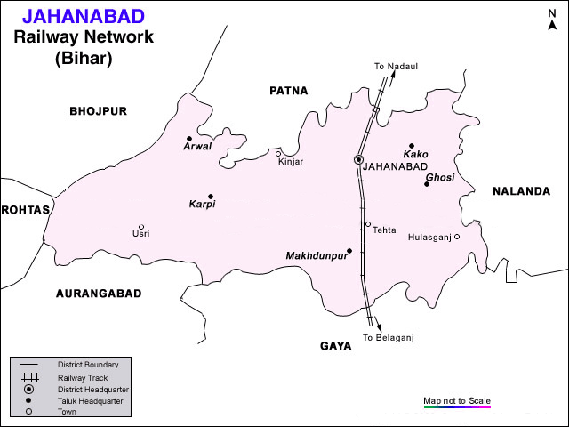 Rail-Map-india: jahanabad_railway_map