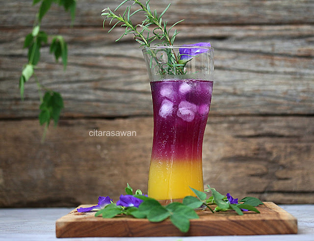 Jus Manga Bunga Telang ~ Resepi Terbaik