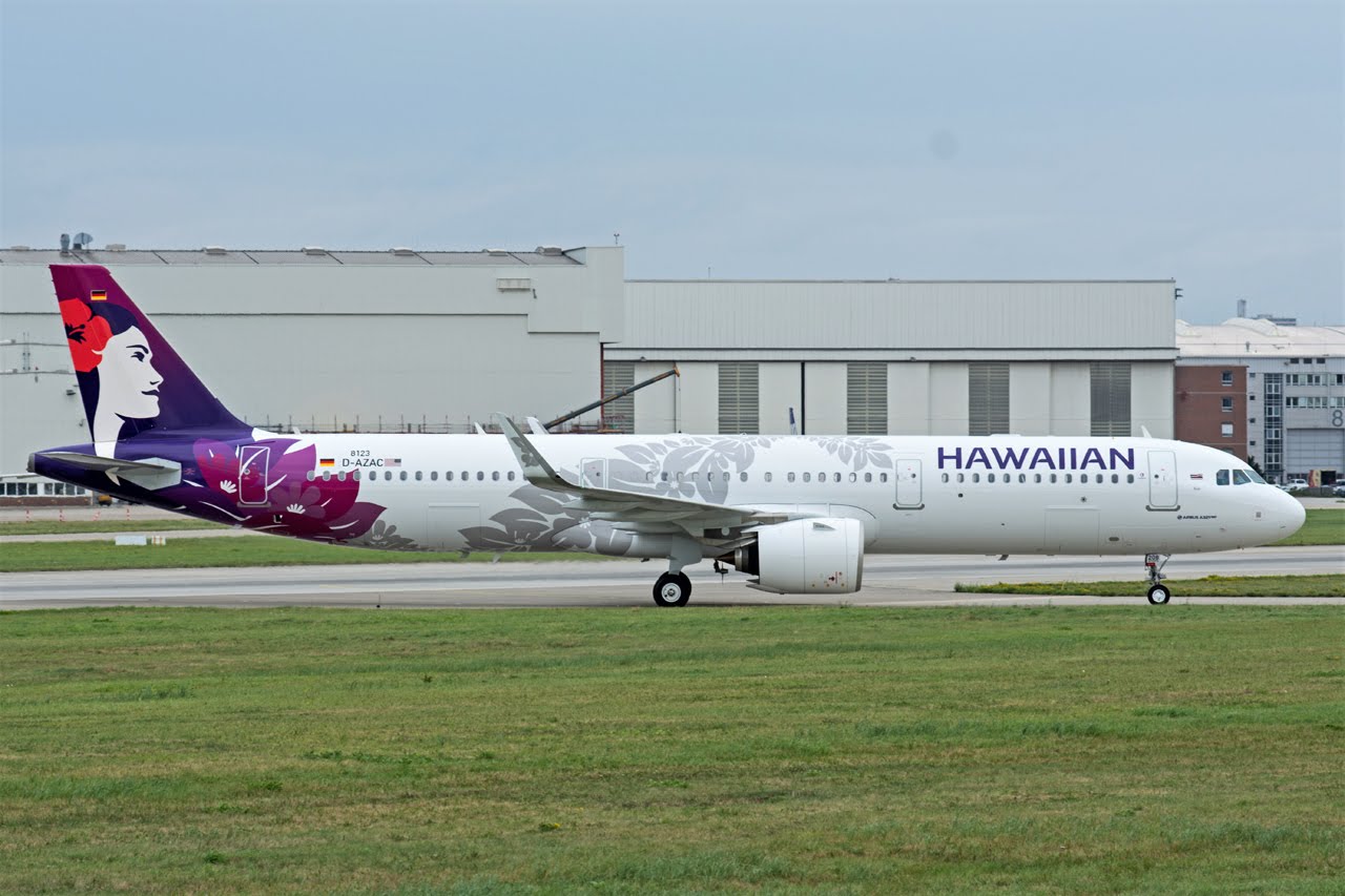Airbus Hamburg Finkenwerder News: A321-271N, Hawaiian Airlines, N208HA ...