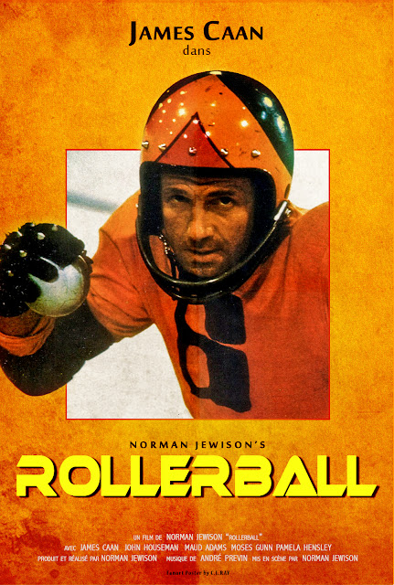 BACK TO THE MOVIE POSTERS: Rollerball - FanArt Poster