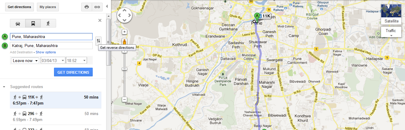 State Bus Routes,Fare ,Schedule information online: Pune Bus routes