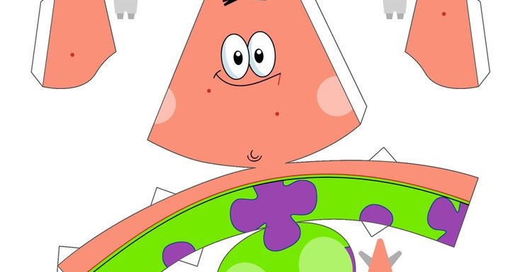 Papercraft Instruction: Patrick Starr | web wanderers