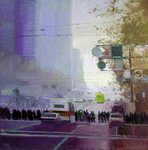 Art Contrarian: Ken Auster, Mostly-Urban Impressionist