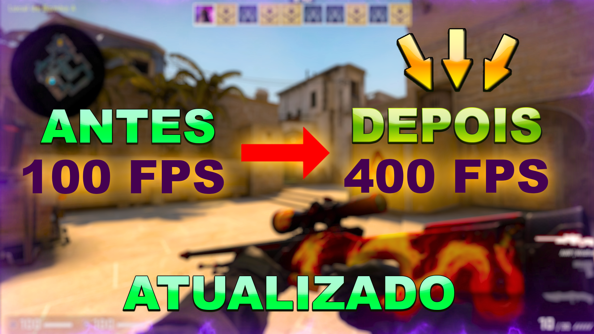 Como Aumentar O Fps DrÁsticamente Do Cs Go Ganhe 100 Fps