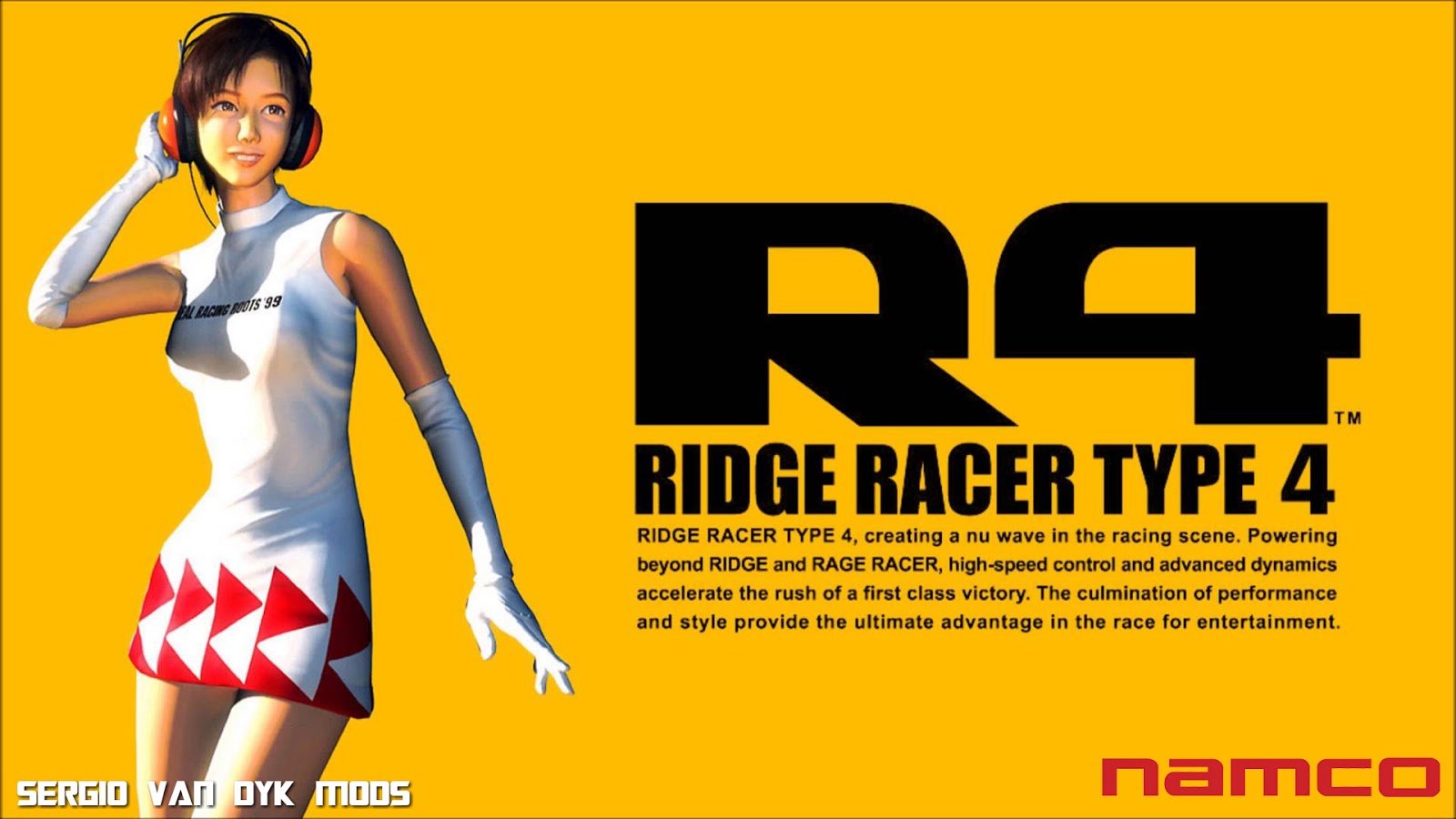 SERGIO_VAN_DYK Mods: Reiko Nagase - Race Queen RIDGE RACER TYPE 4