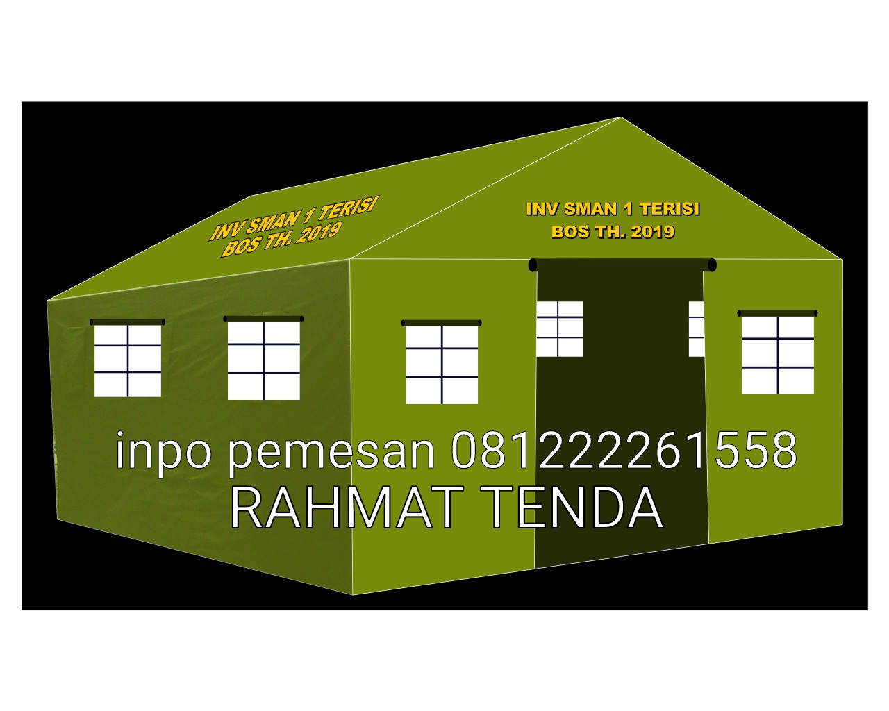 Tenda Posko Serbaguna ~ RAHMAT TENDA - JUAL TENDA PLETON, Tenda KEMAH ...