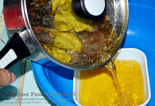 Philippine Food Illustrated: linabog nga tilapia