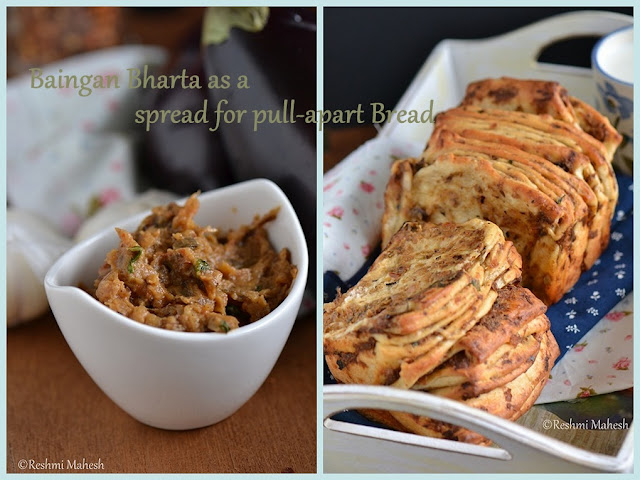 Easy Cook: We knead to bake #1: Baingan Bharta Pull apart bread
