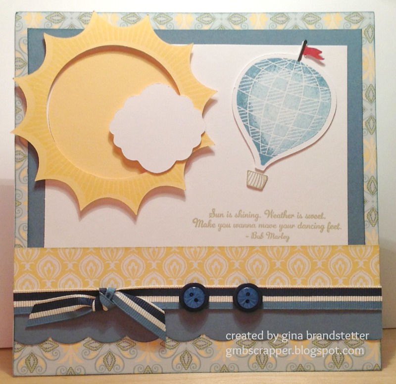 My Sunshine - April Stamp of the Month