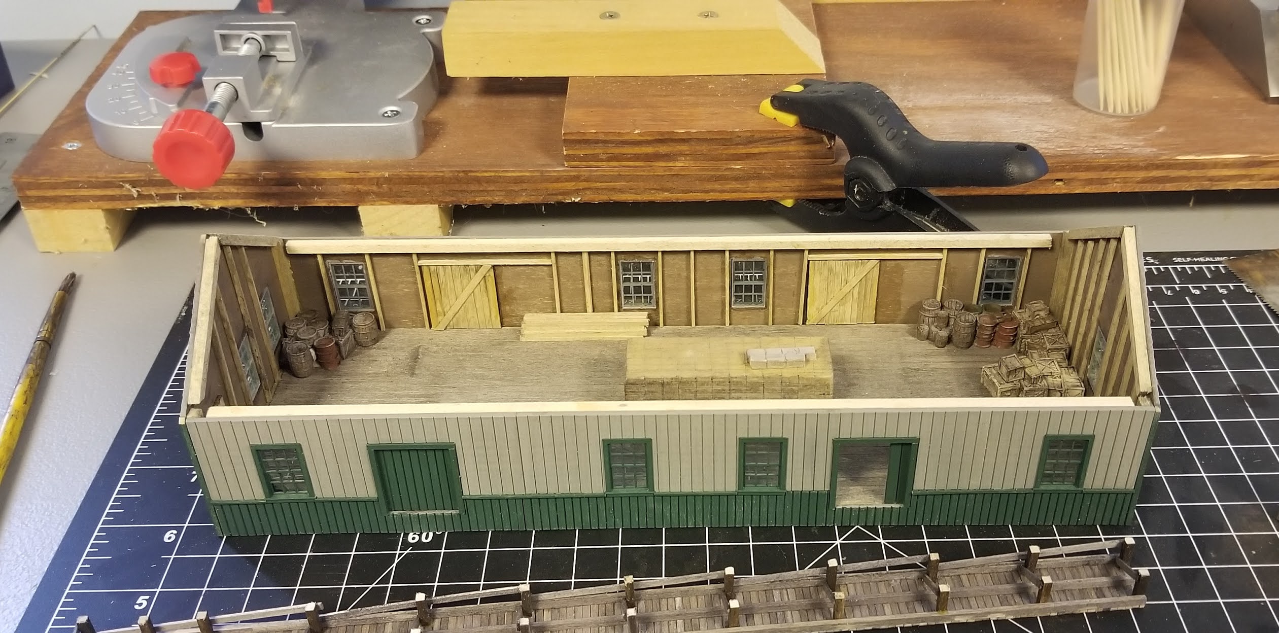 The St. George Railroad: Freight house update