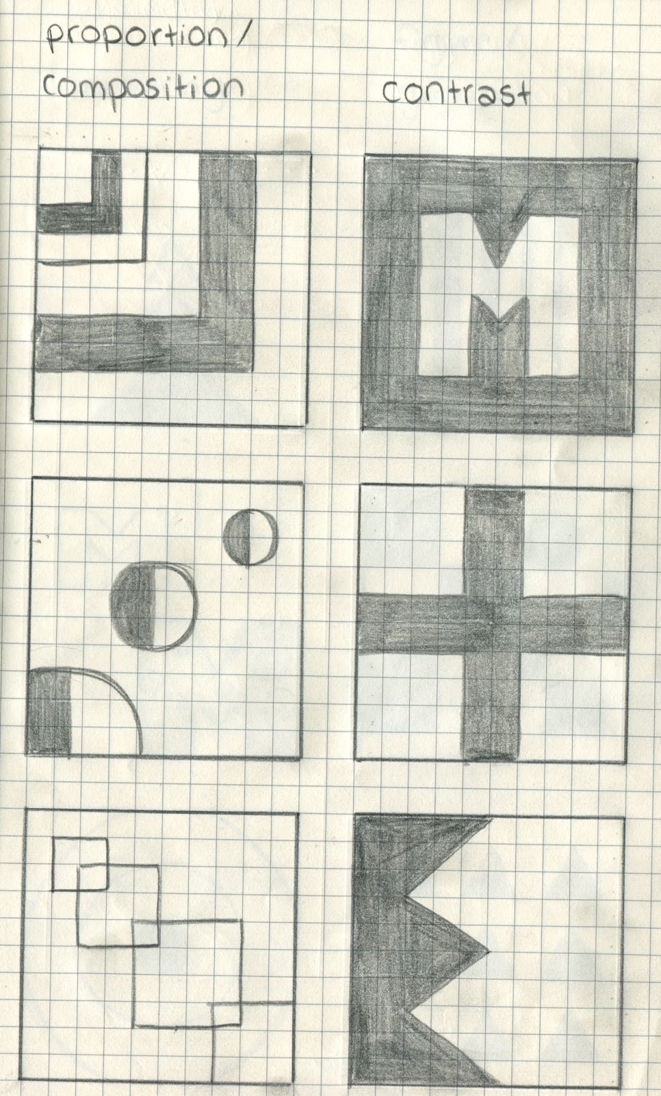 Megan Beard: Proportion/ Composition & Contrast