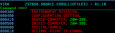 Z/Os Mainframe: COBOL PROGRAMMING