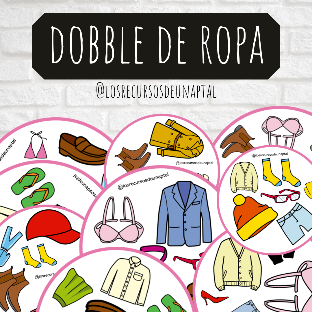LOS RECURSOS DE UNA PT-AL: DOBBLE DE ROPA