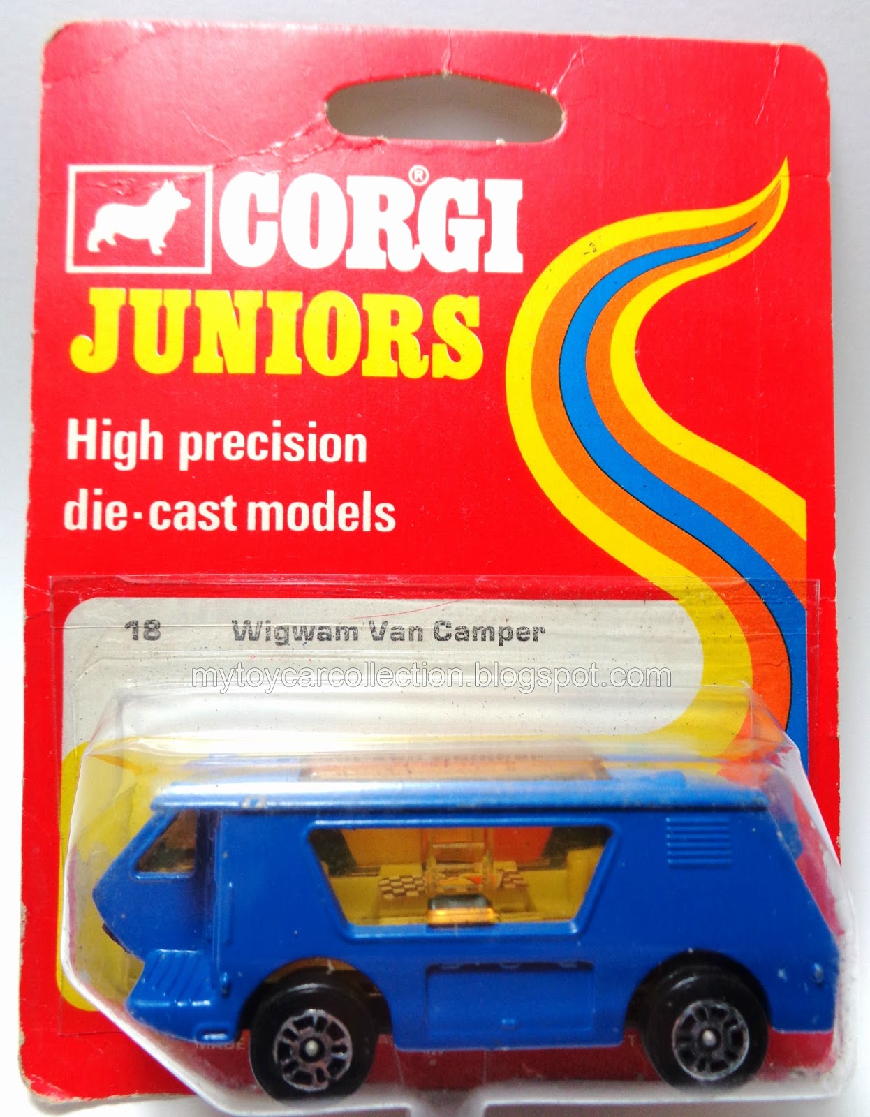 Corgi Juniors Wigwam-Van Camper ~ Toy Collection