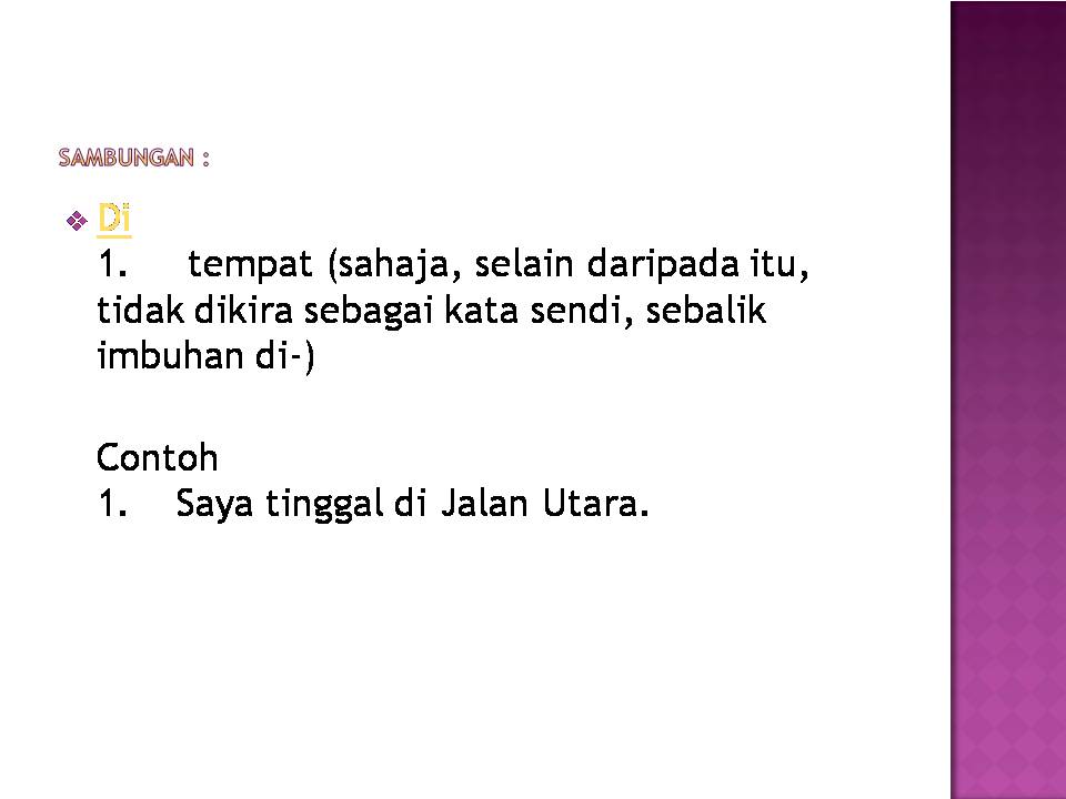 Contoh Ayat Kata Pemeri Ialah Dan Adalah