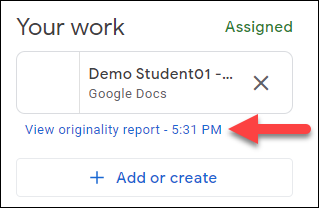 Control Alt Achieve: Using Originality Reports in Google Classroom