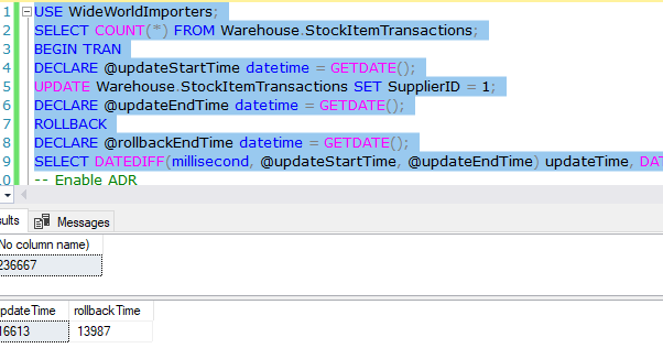 HK SQL Server Doctor: SQL Server 2019 great new feature - Accelerated ...