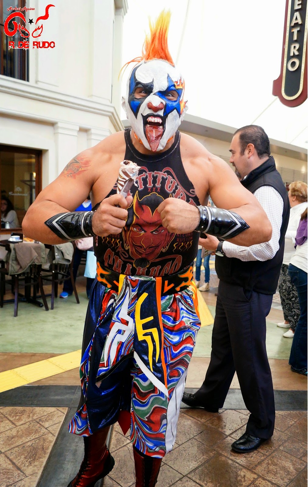 RdR: ME ROBARON ESAS LUCHAS: PSYCHO CLOWN