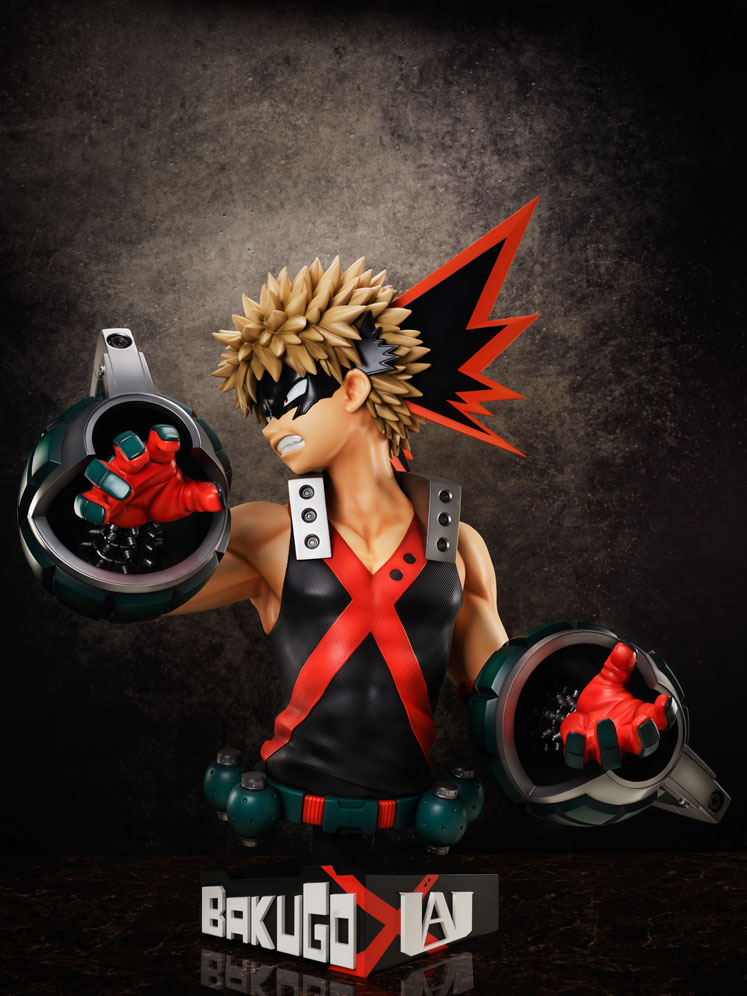 My Hero Academia - Katsuki Bakugo 1/1 Scale Bust Figure (Takara Tomy)
