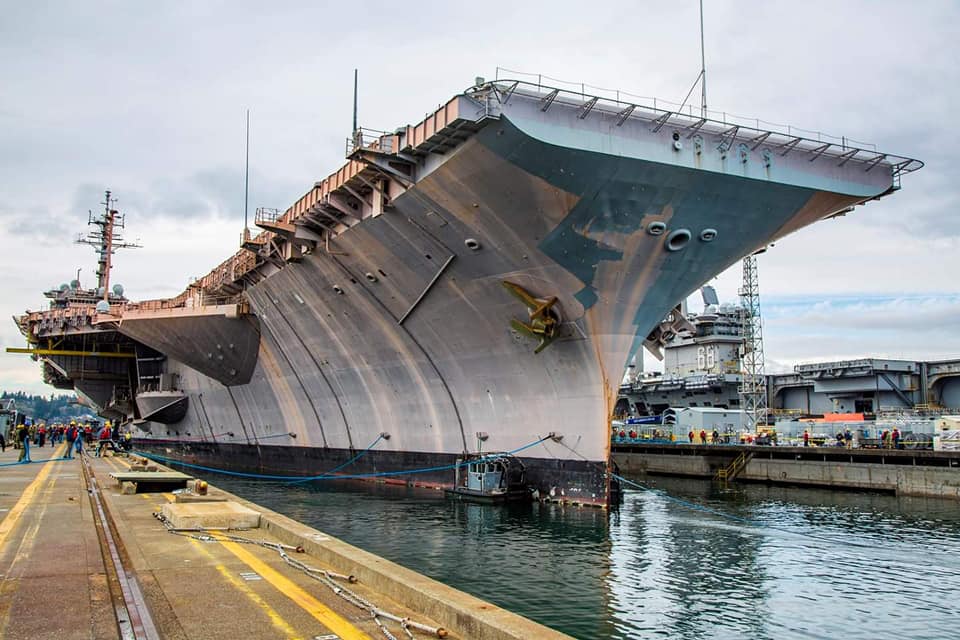 Paul Davis On Crime: USS Kitty Hawk: Sad End For A Great Aircraft ...