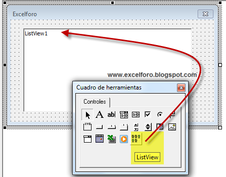 VBA: El control ListView en Excel | EXCEL FORO: EJERCICIOS, EJEMPLOS ...