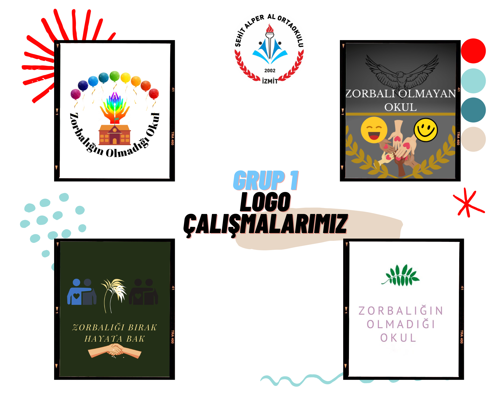 ZORBALIĞIN OLMADIĞI OKUL: PROJE LOGOLARI