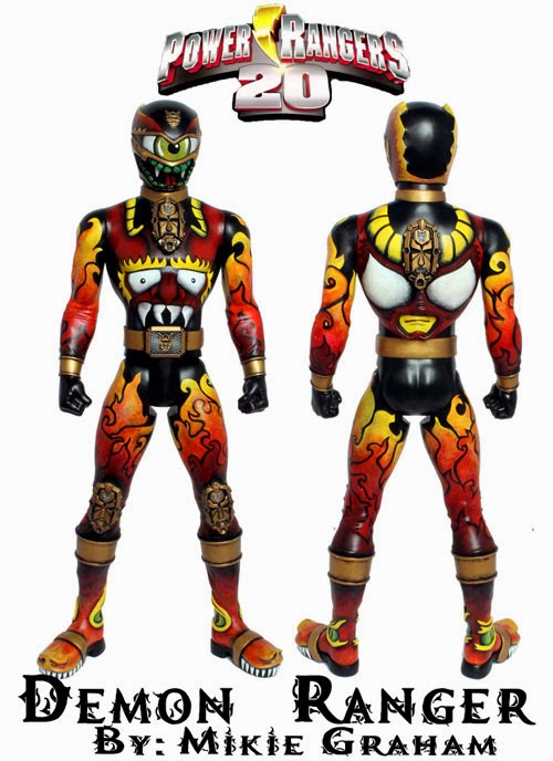 Power Rangers 20th Anniversary Custom by Mikie Graham