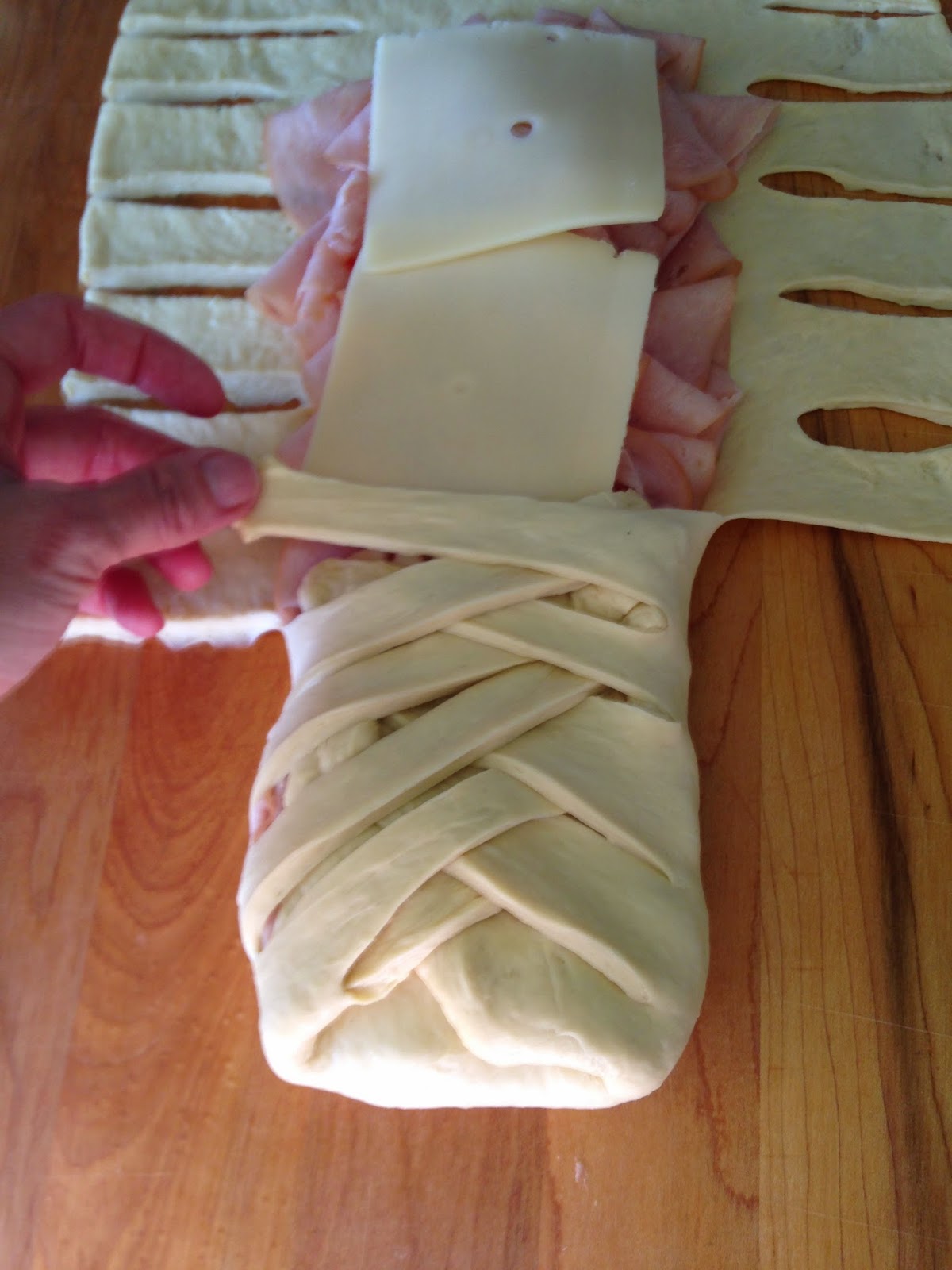 The Clever Woman: Dinner On The Double: Braided Sandwich