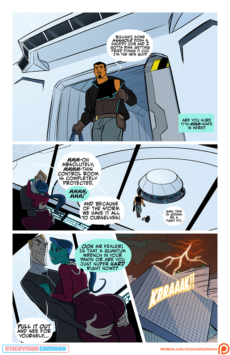 StickyMon Comixxx Presents: The Quantum Mechanic - Quantum Leap 4