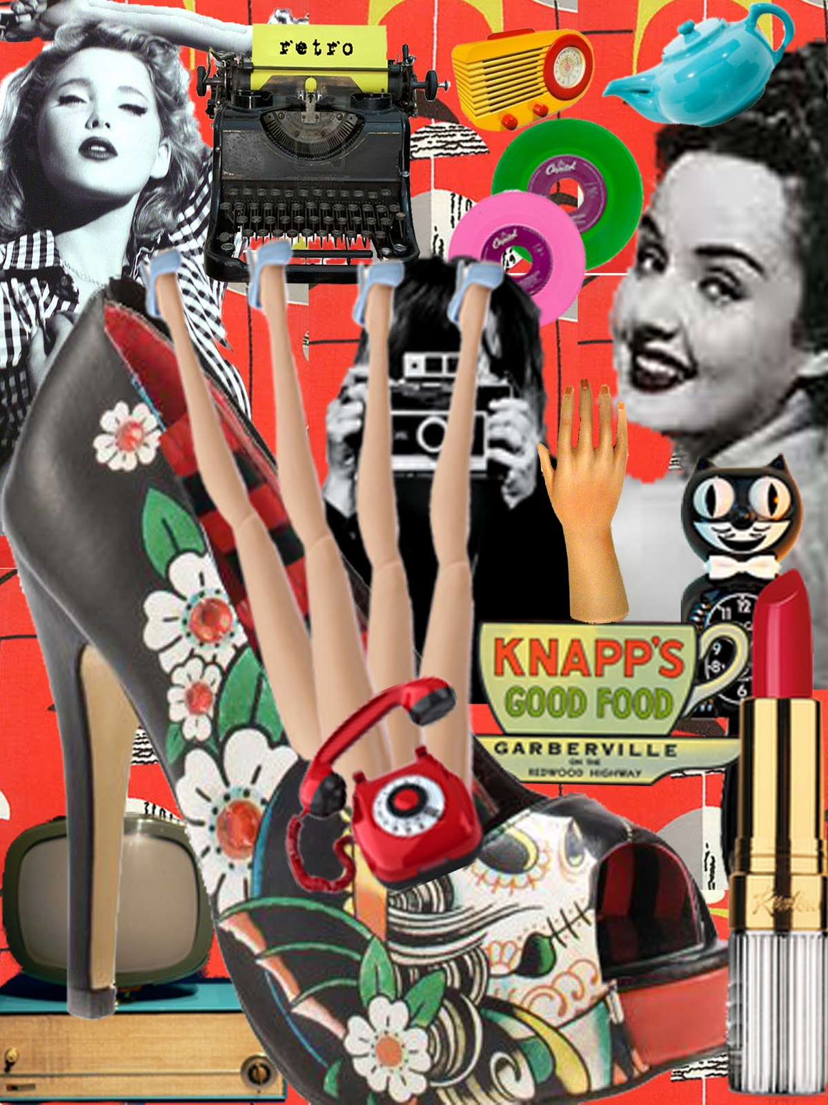 Altered E Art Blog: Retro