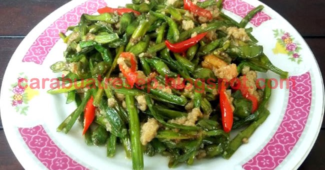 CARA MEMBUAT TUMIS GENJER ONCOM PEDAS | Resep Masakan Indonesia