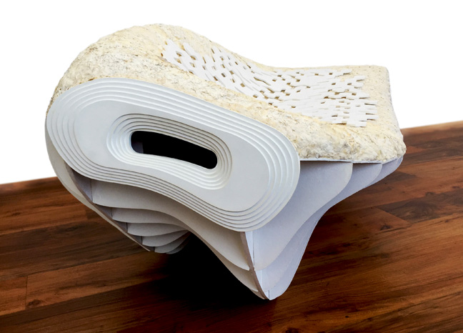 Terreform : Mycoform Surface: Multi-Curved Mycelium Mushroom Structure ...