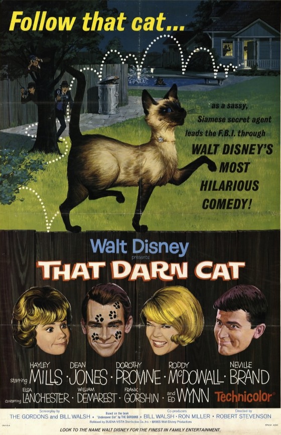 The Disney Films: That Darn Cat - 1965