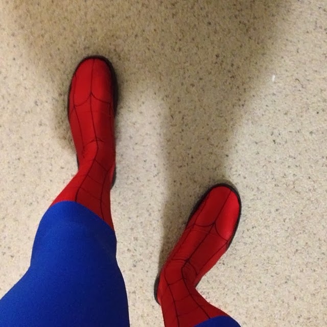 Spiderman costume: 二月 2014