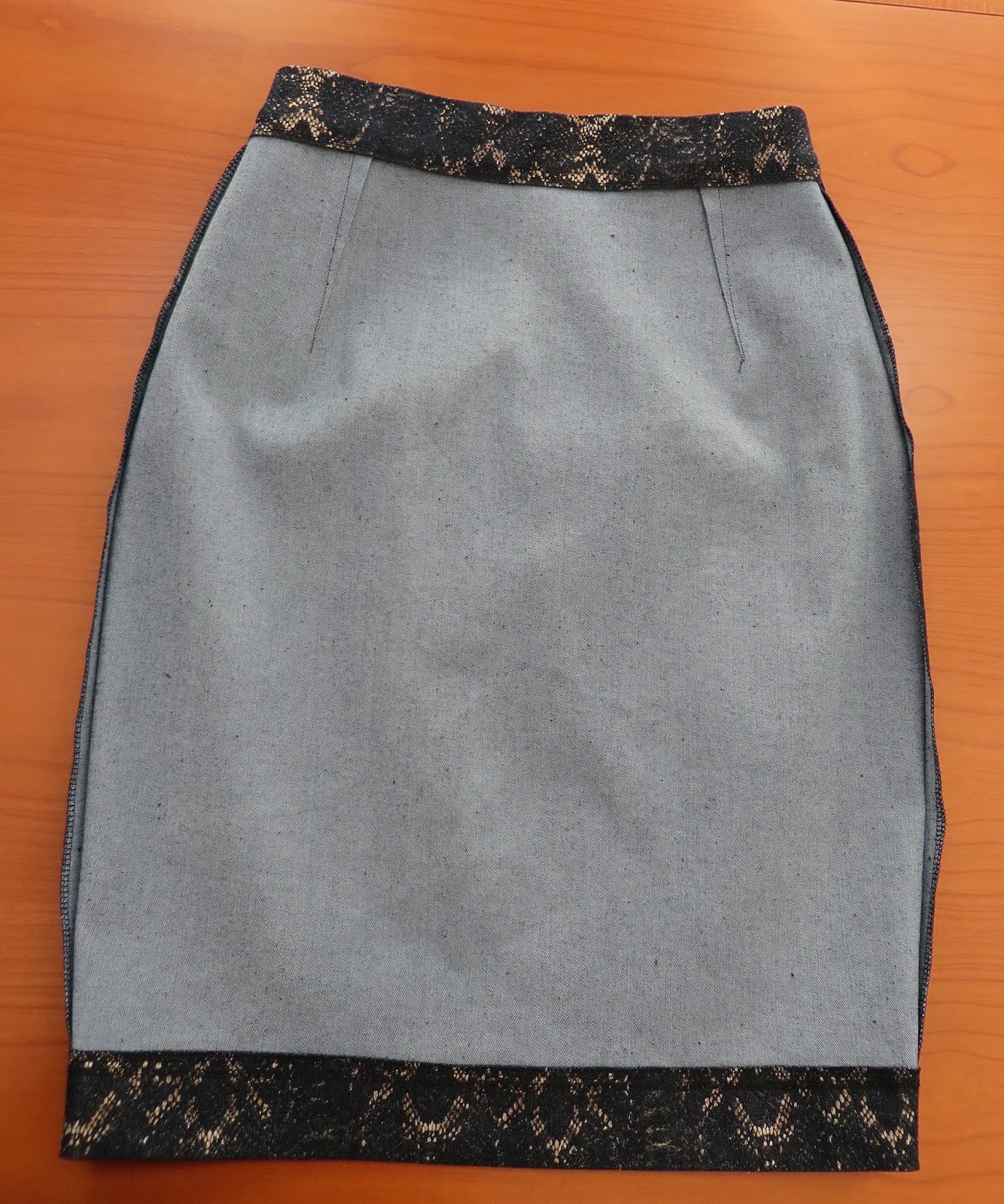 today's agenda: Pencil Skirt: Construction