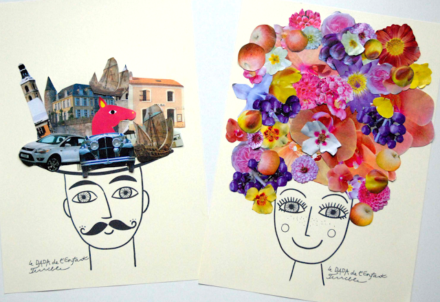 Kidissimo: Des idées de collages simples et créatifs chez le DADA de l ...
