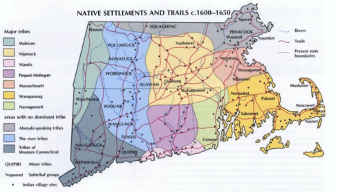 Infographics, Maps, Music and More: Native Americans - New England