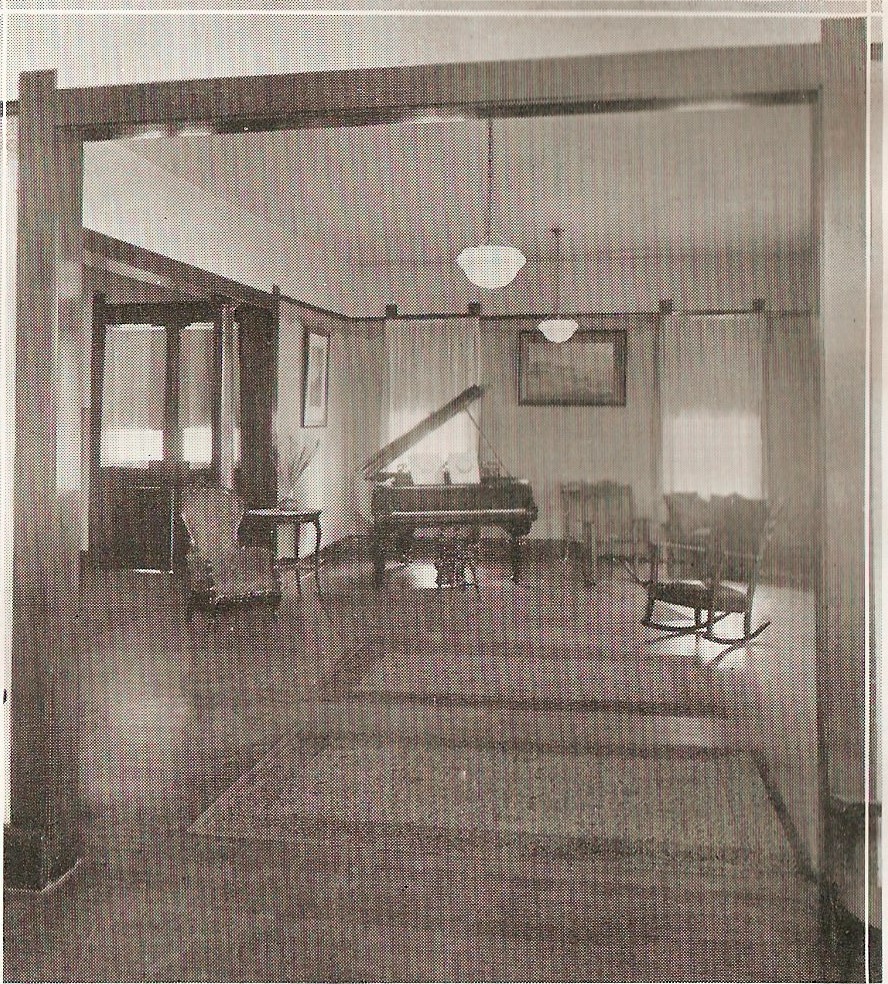 Vintage Irvington: Butler University Women's Dorm and Miss Cotton--1921