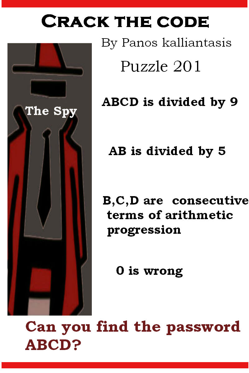 A smart and different crack the code