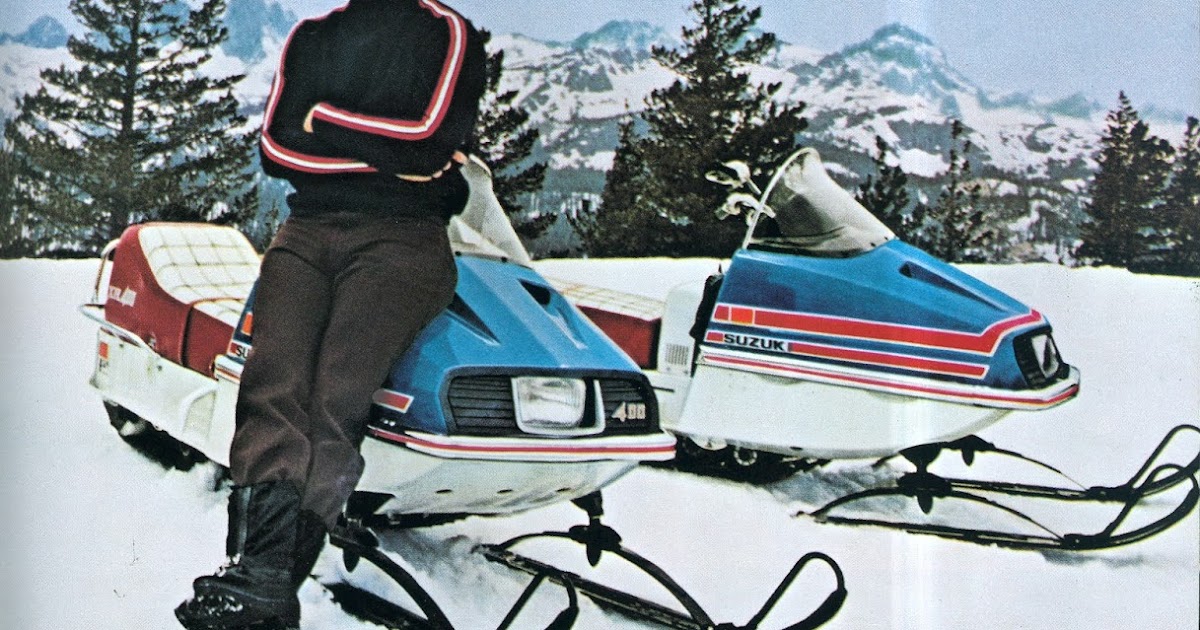 CLASSIC SNOWMOBILES OF THE PAST: 1973 SUZUKI SNOWMOBILES