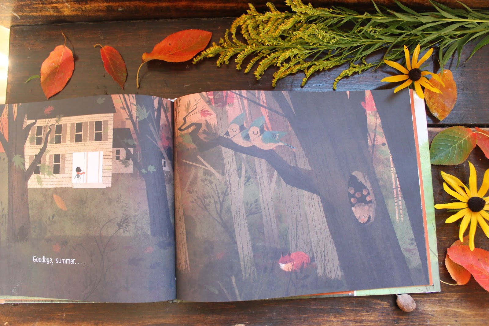 Books and Umbrellas: Goodbye Summer, Hello Autumn by Kenard Pak