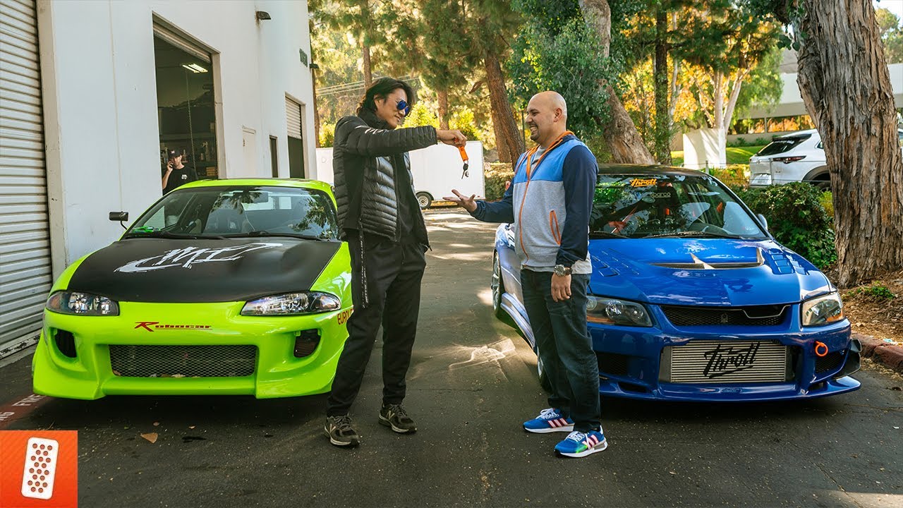 REVEALING his DREAM car with Han from Fast and Furious!