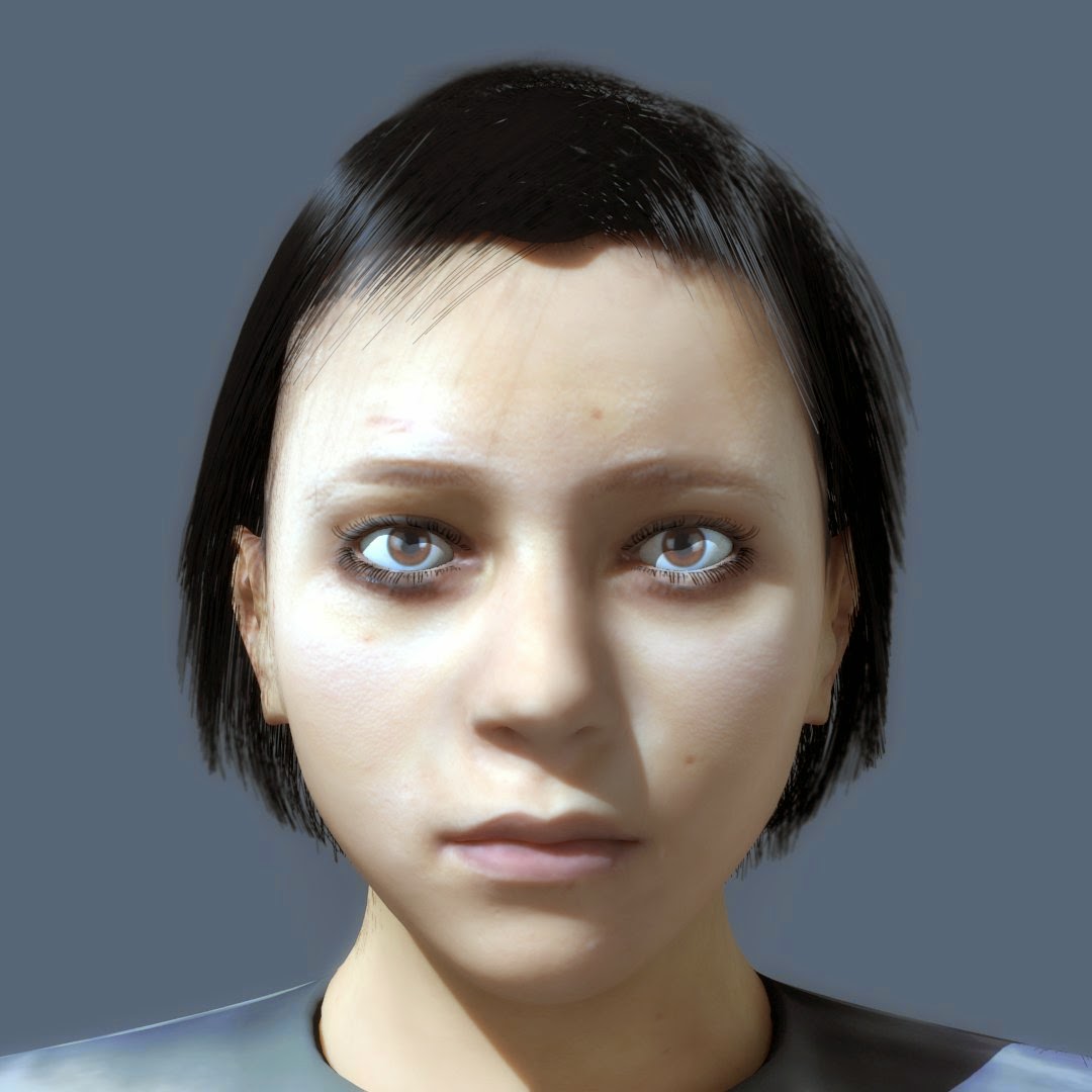 Serg Ivanov's Blender and Art Works: New face textures, hair and some ...