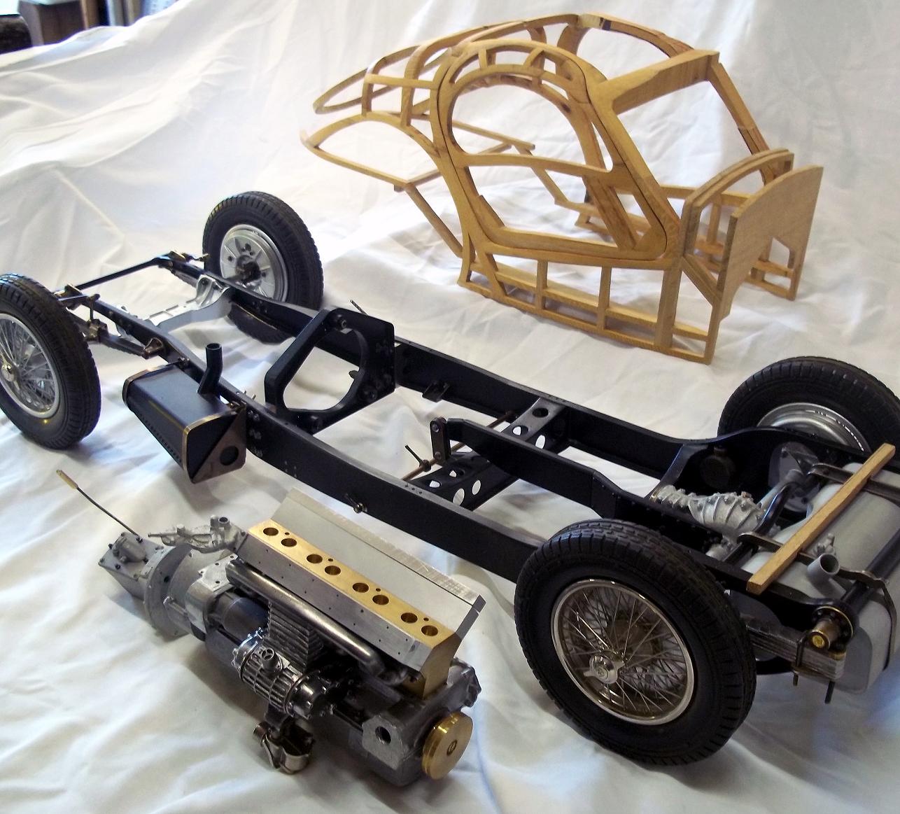 PSM SCALE MODELS: ASH FRAME 1/8th