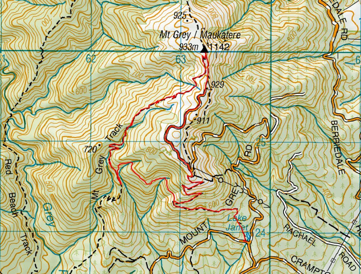 Tramping in the New Zealand backcountry: NZ Bush Adventures: Mt Grey ...