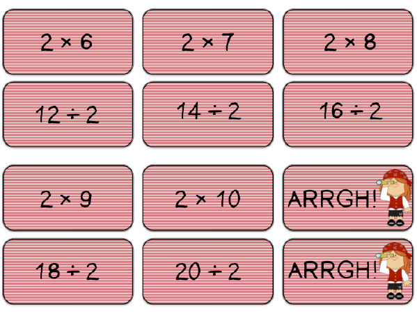 Tales From 3rd Grade: Pirate Math Games