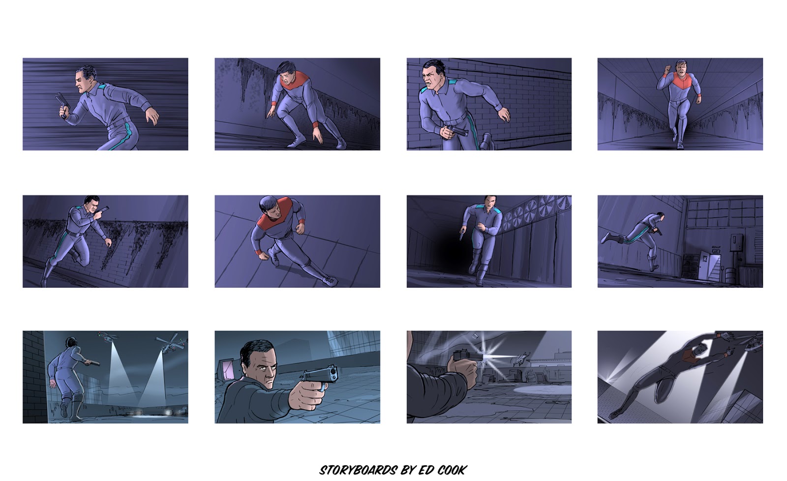 Ed Cook Storyboards and Illustration